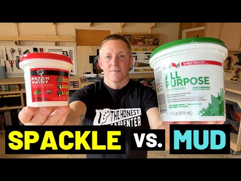 SPACKLE Vs. DRYWALL MUD/JOINT COMPOUND (What's the Difference? When ...
